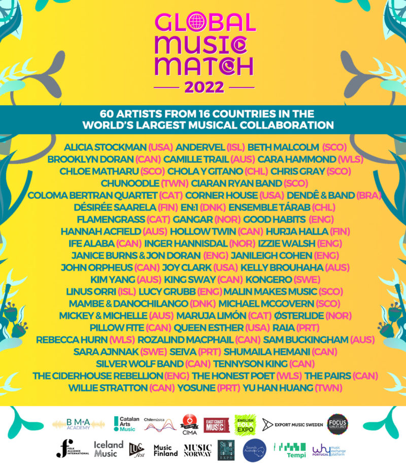 Global Music Match Returns for 2022 – World’s Largest Online Musical ...